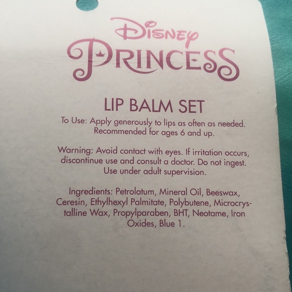 Disney | Makeup | Disney Princess Lip Balm Set Cinderella Tiana Frog ...